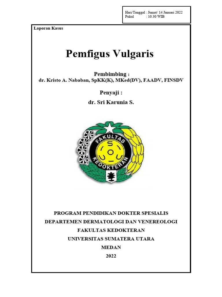 PEMFIGUS VULGARIS | PDF