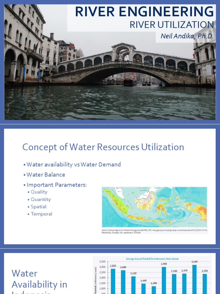 Week 13 - River Utilization | PDF | Irrigation | Dam