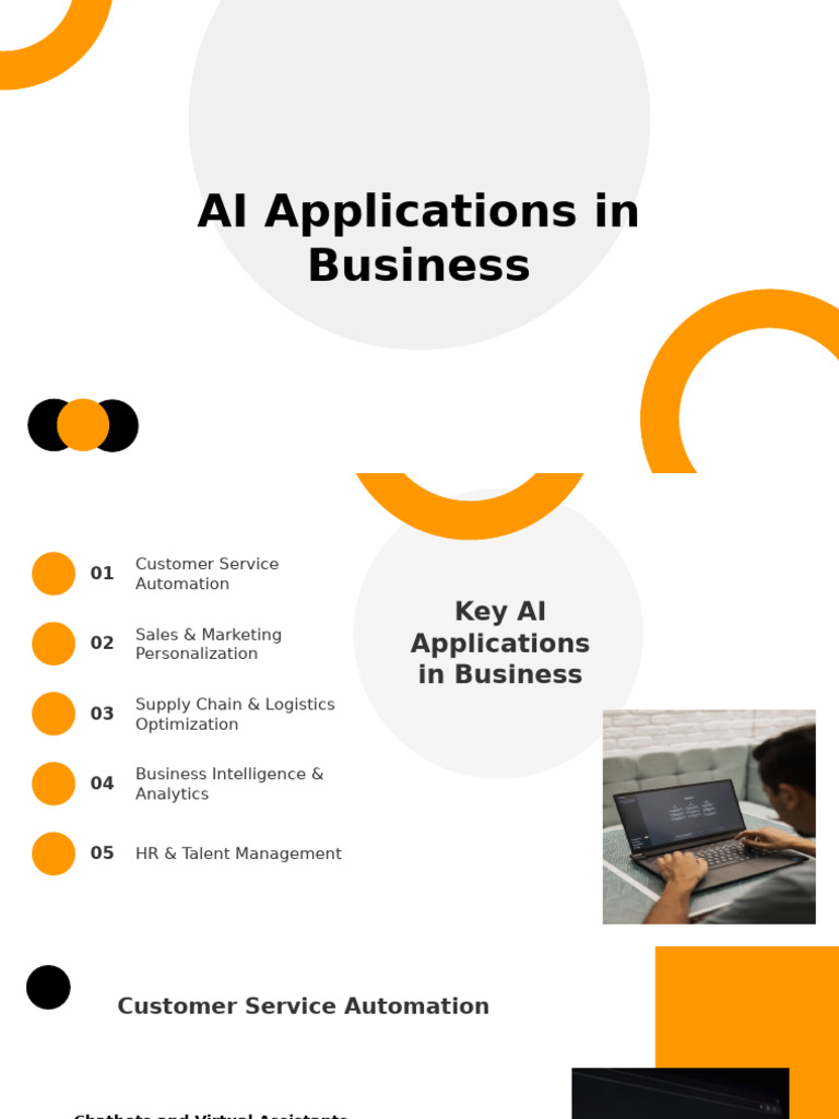 Key AI Applications in Business | PDF | Artificial Intelligence ...