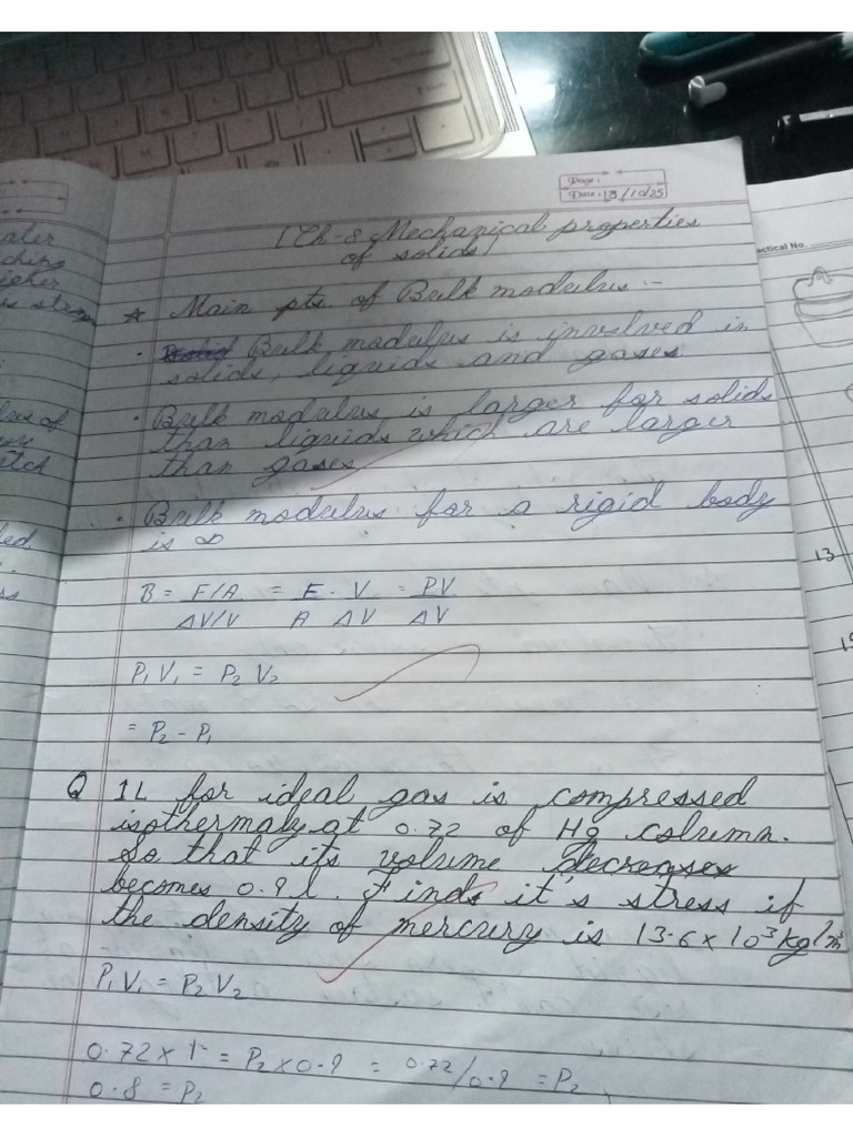 Physics Ch 8 11th | PDF