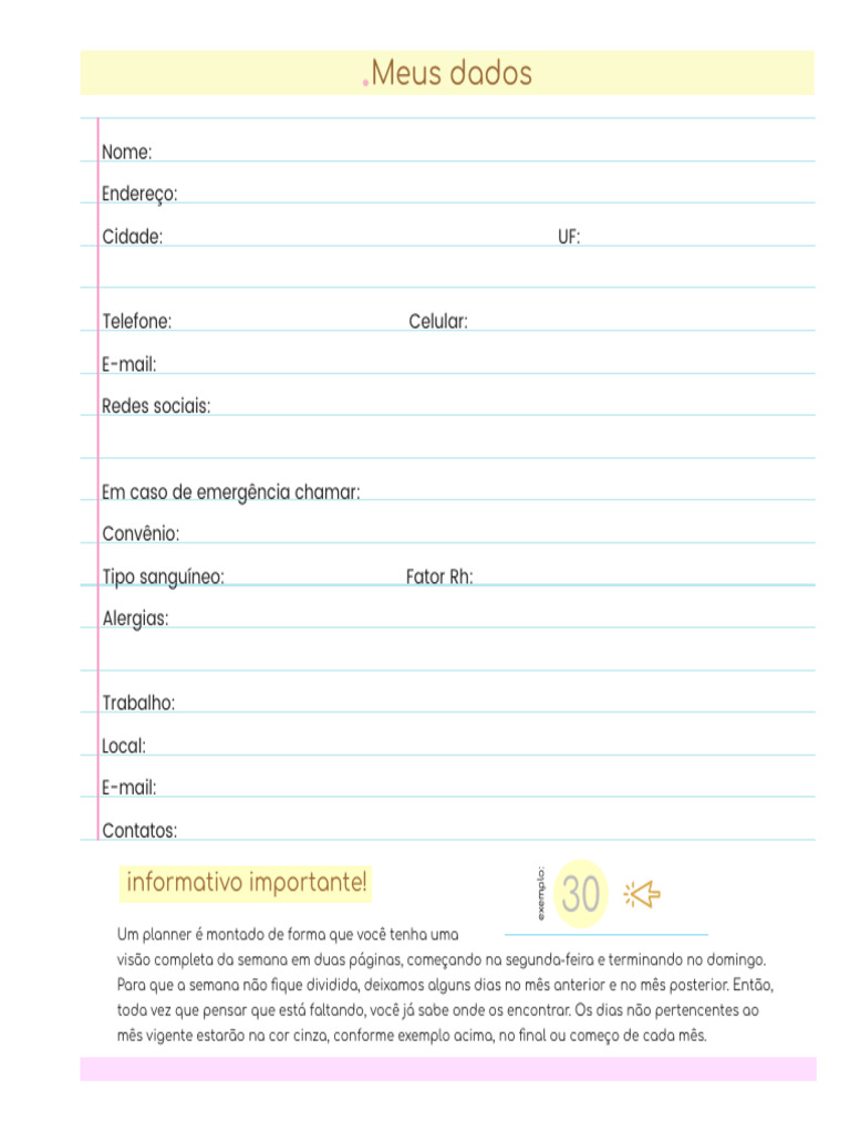 PLANNER_MINI_HORIZONTAL_2026 | PDF