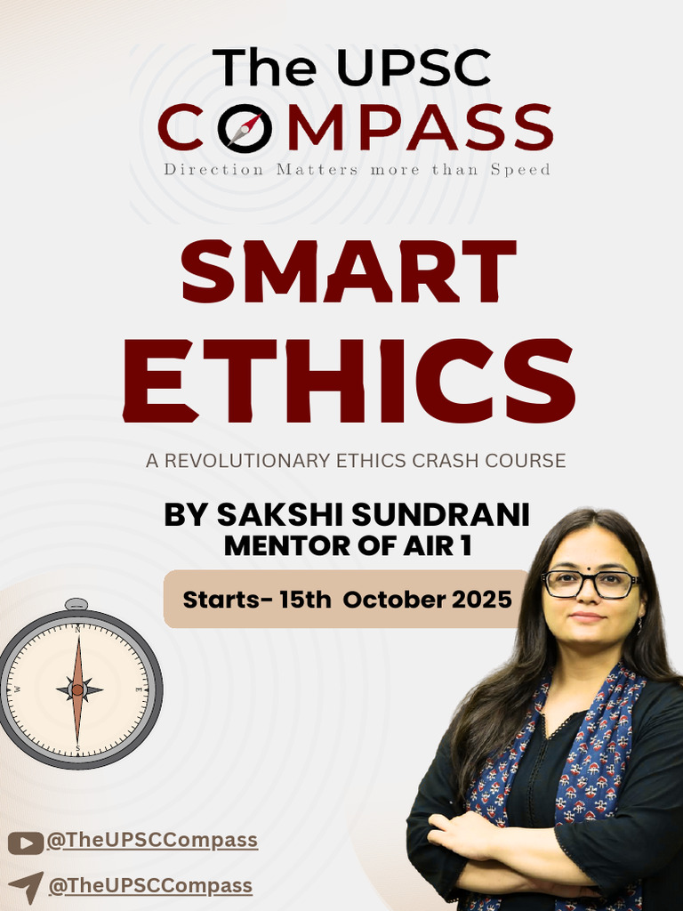 SMART Ethics Crash Course for UPSC | PDF | Learning | Cognition