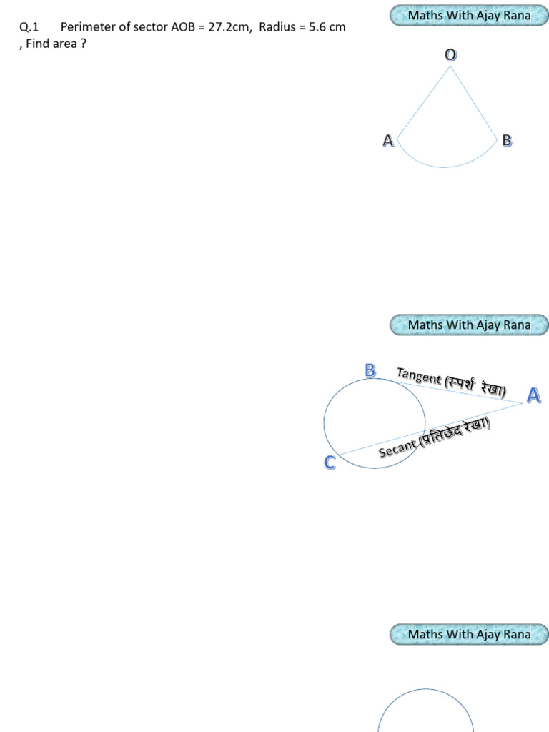 Geometry Circle PDF 20210115081056 | PDF