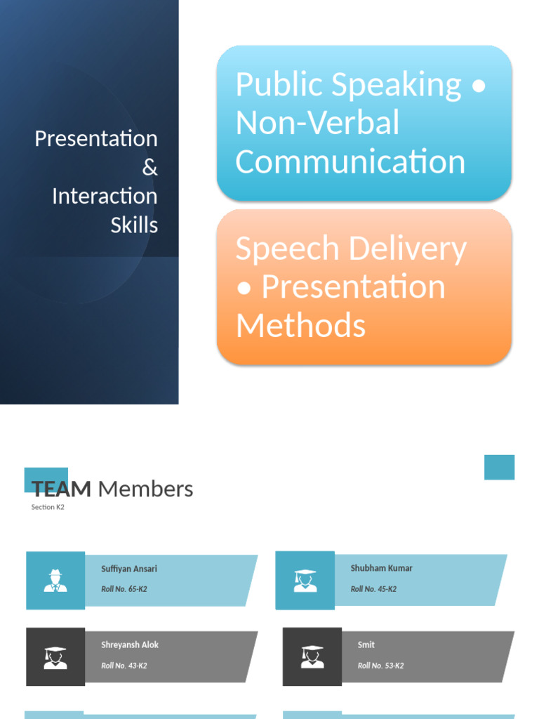 Mastering Public Speaking Skills | PDF | Nonverbal Communication ...