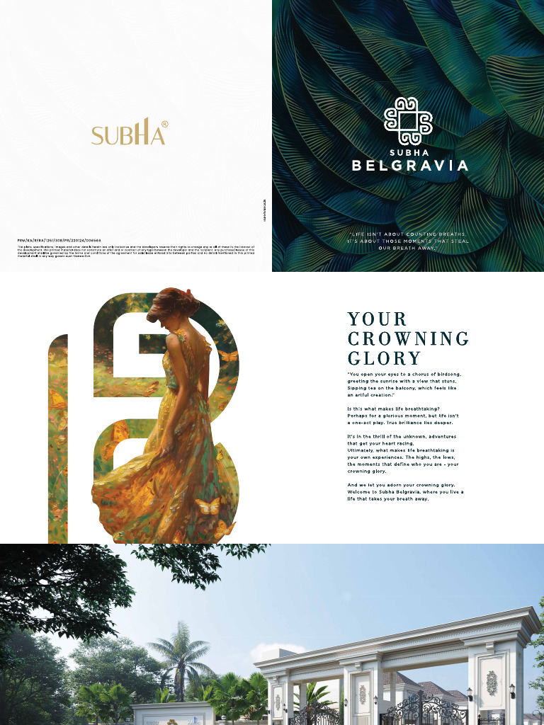 Subha Belgravia Brochure - 05042025 | PDF