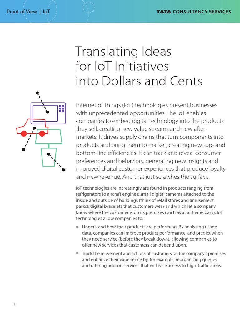 Monetizing IoT: Strategies for Success | PDF | Internet Of Things ...