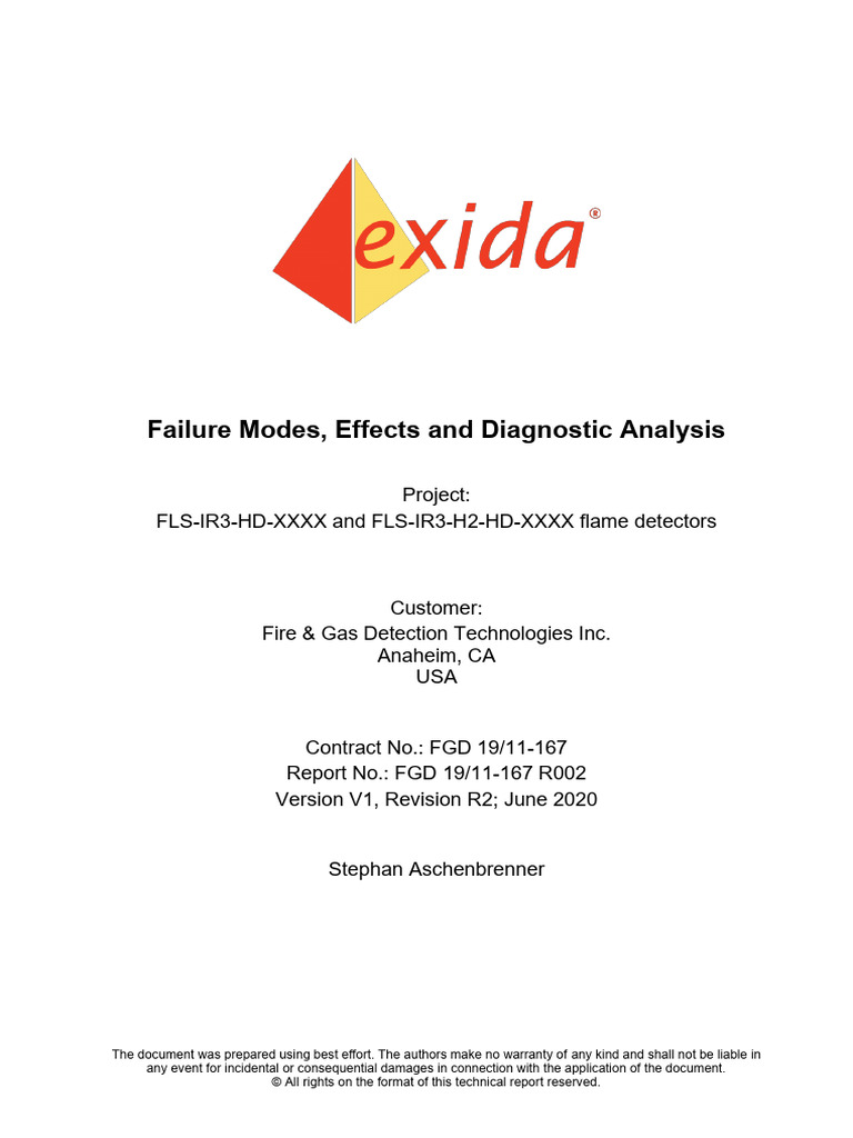 306 Exida FGD Flamespec Ir3 HD Sil | PDF | Systems Engineering | Computing