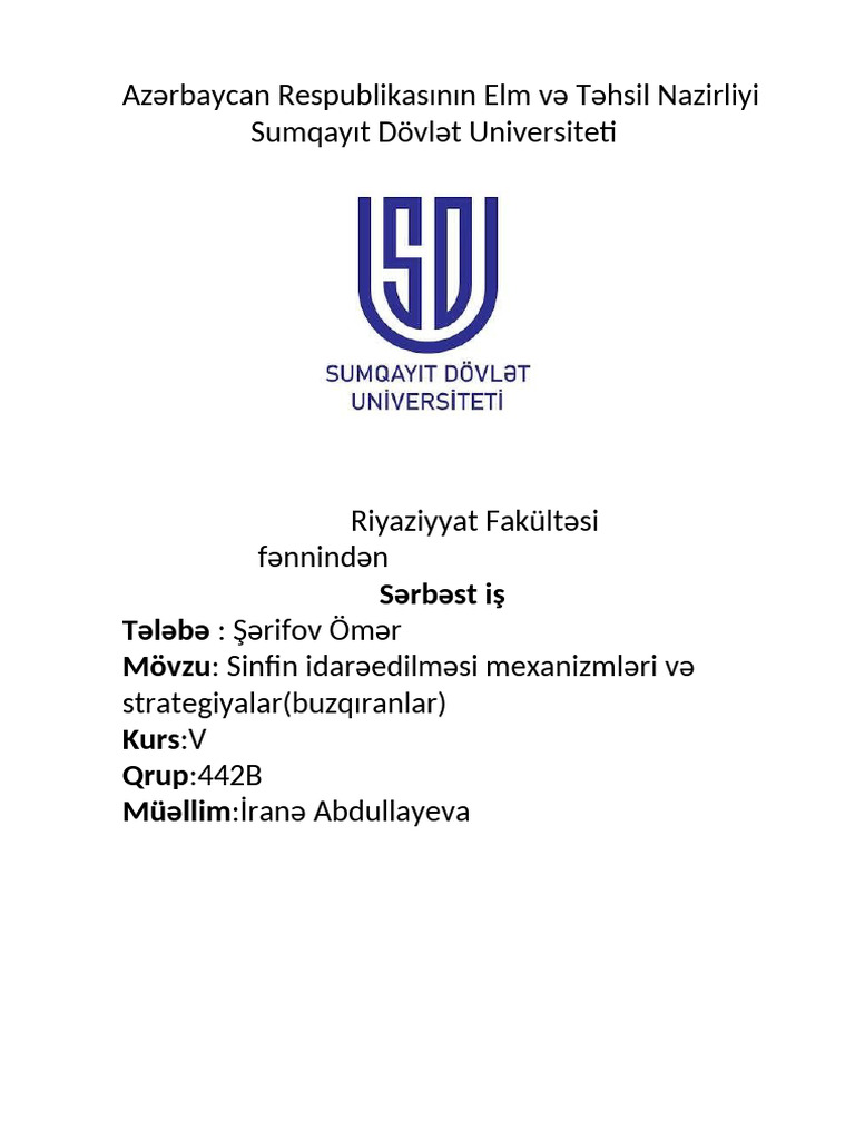 Titul Vərəqi Kopyası | PDF