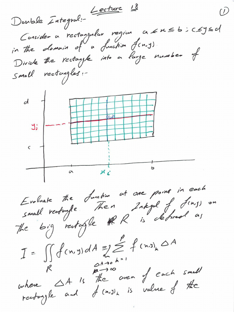 Lecture 18-Multivariable Calculus | PDF