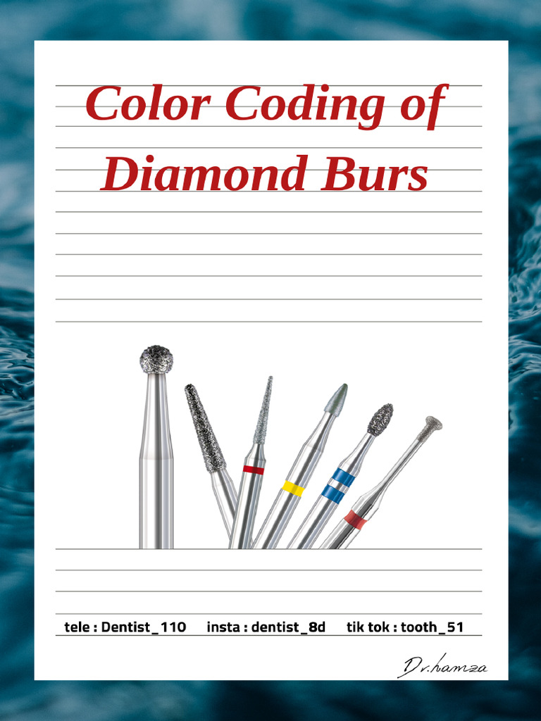 Diamond Burs Color | PDF