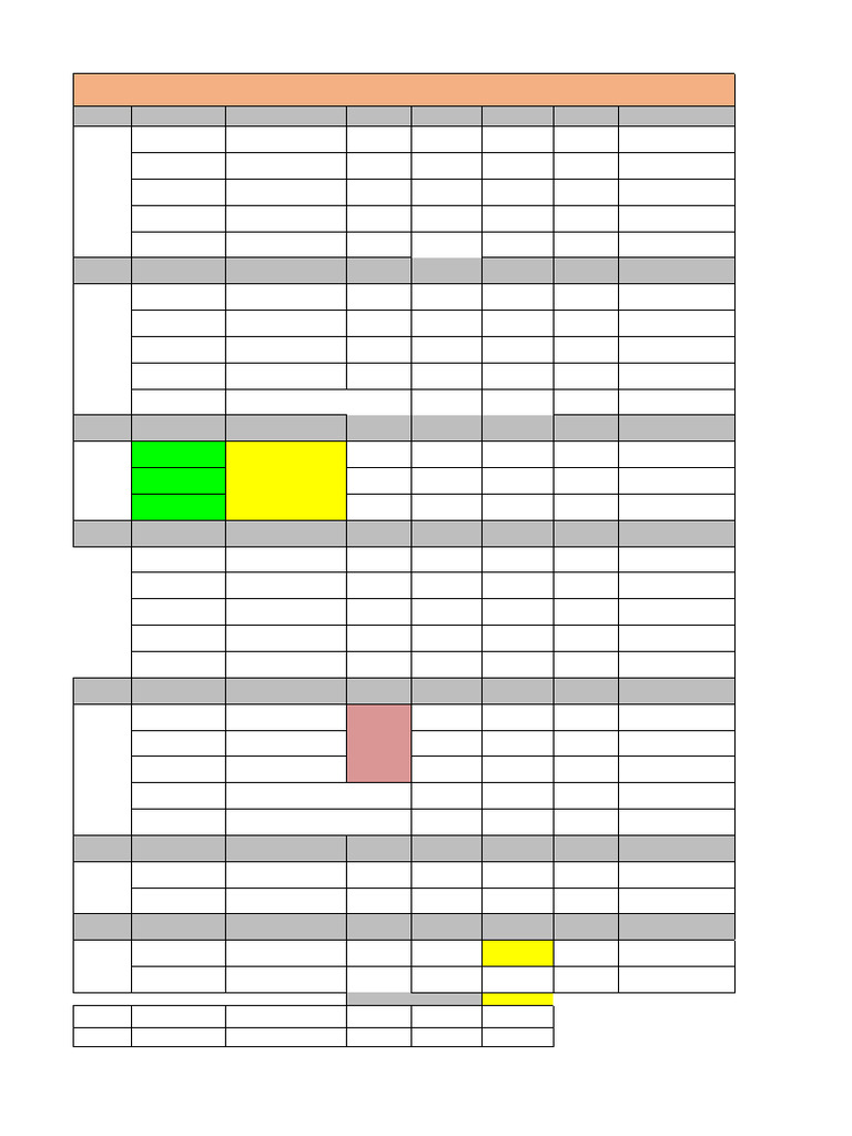 Foundation Batches Timetable 2025 | PDF