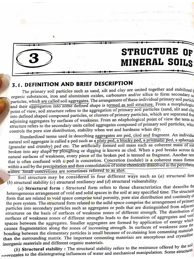 Soil Science - Soil Structure | PDF
