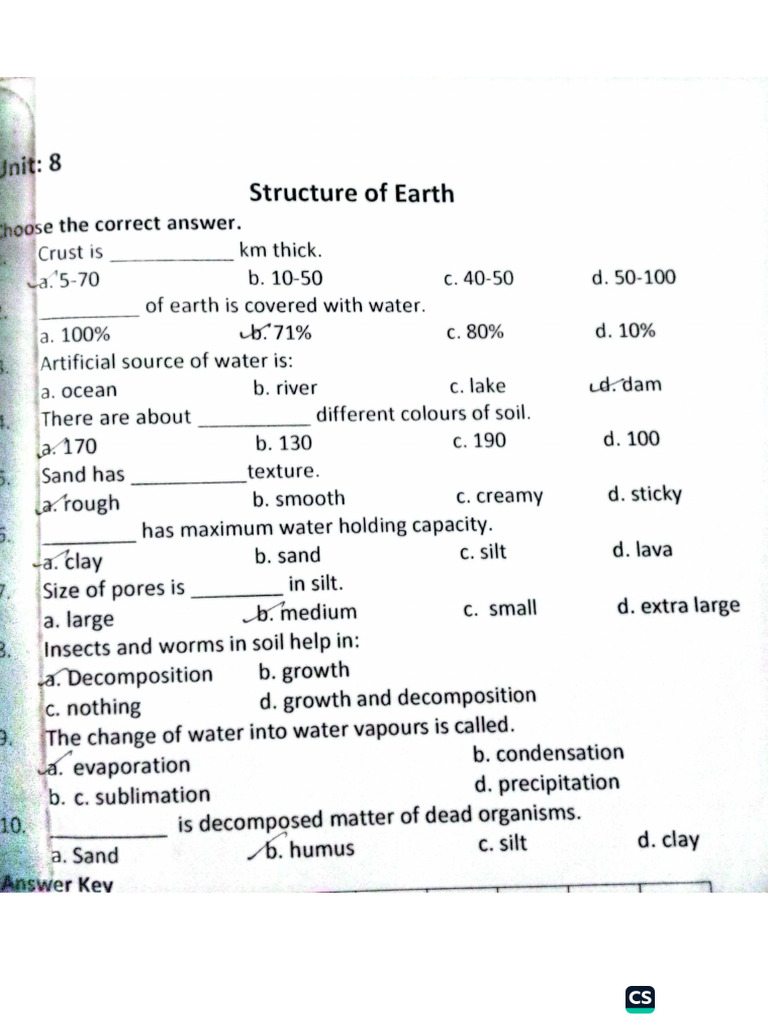 Science Class 5 (Nov) | PDF