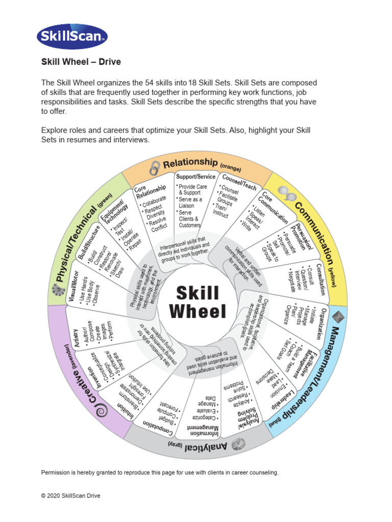 Drive Skill Wheel | PDF