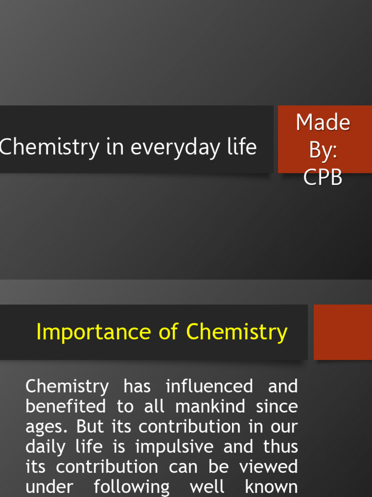 Everyday Chemistry and Its Applications | PDF | Detergent | Sugar ...