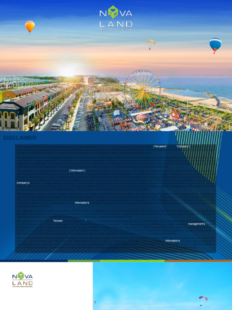 Novaland Corporate Profile Overview | PDF | Internal Control | Governance