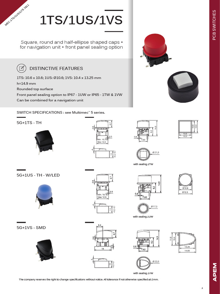 Micro Tact Switches | PDF | Artistic Techniques | Color