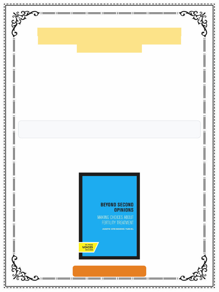Beyond Second Opinions Judith Steinberg Turiel ebook early preview pdf ...
