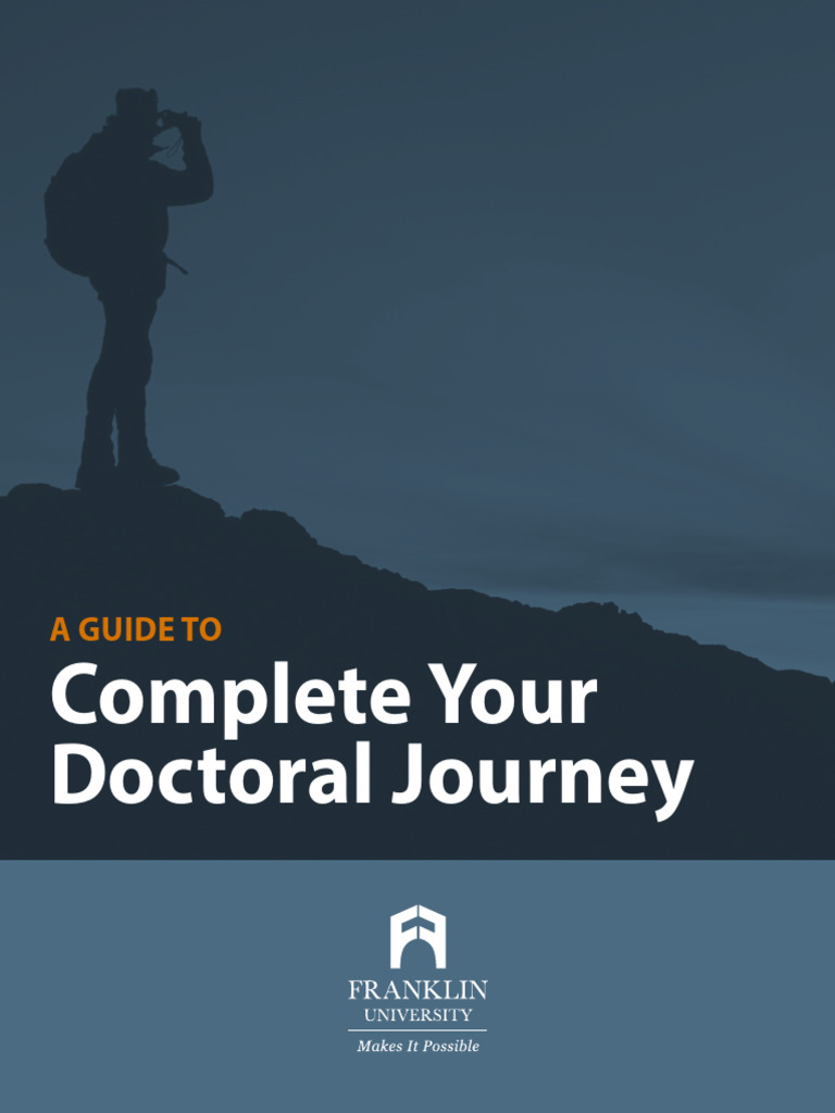 Complete Your Doctorate: A Success Guide | PDF | Methodology | Thesis