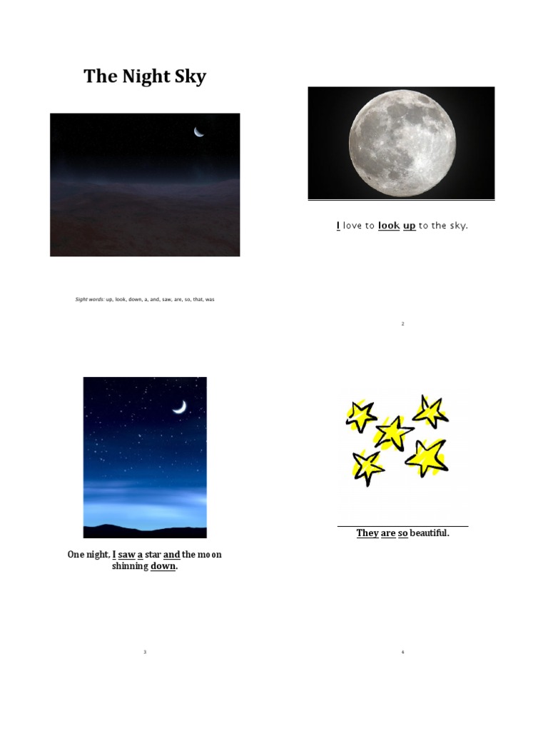 Night Sky Exploration for Kids | PDF
