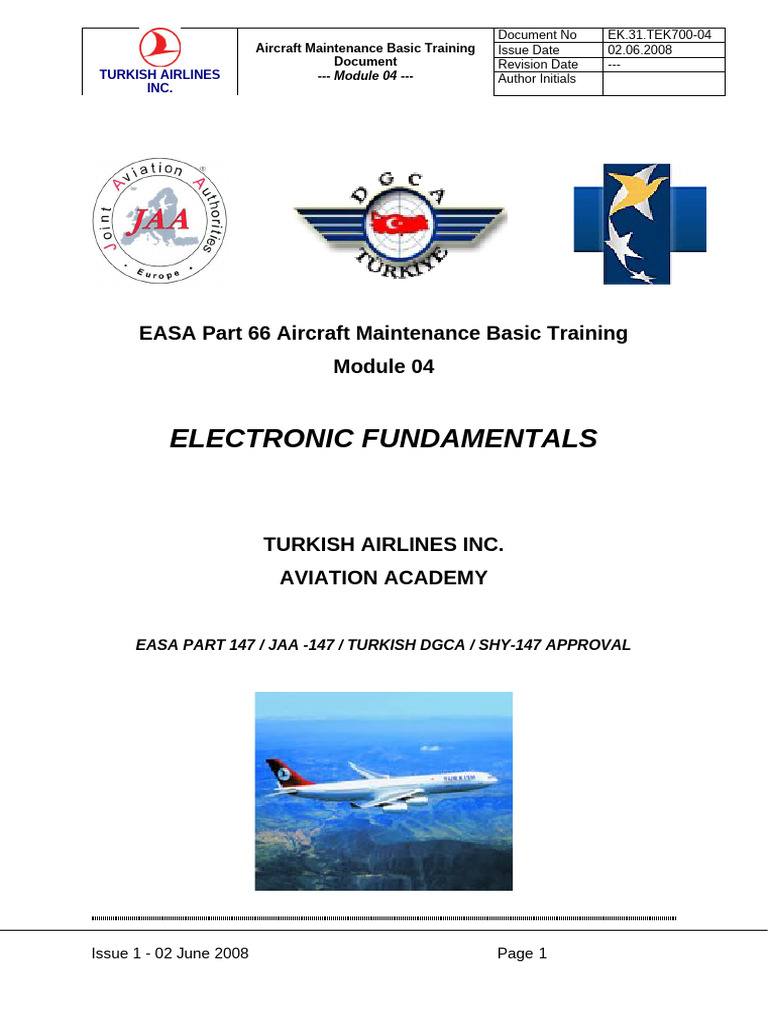 Aircraft Maintenance Training: Module 04 | PDF | Rectifier | Diode