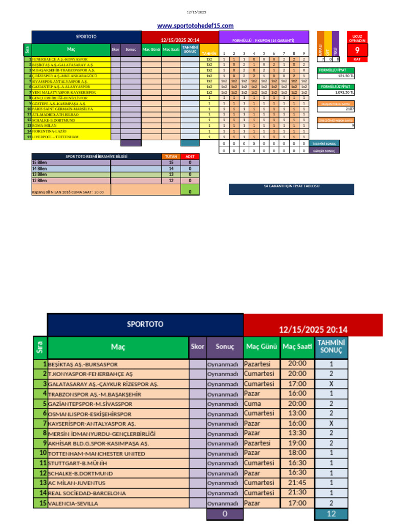 Excel Formulu 8 | PDF