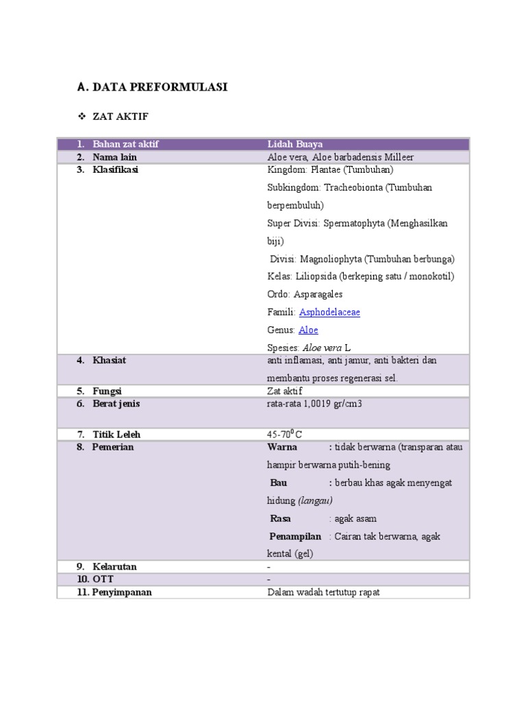 Data Preformulasi Sabun Cair | PDF