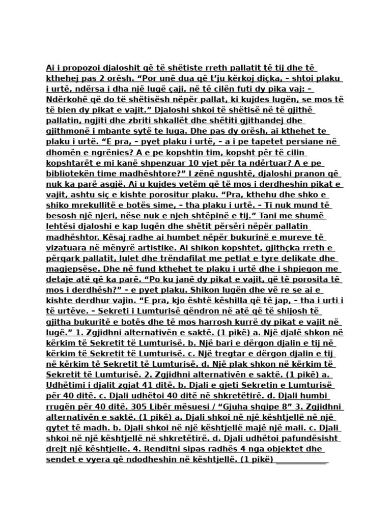 Perralla Shqip 10.4 | PDF