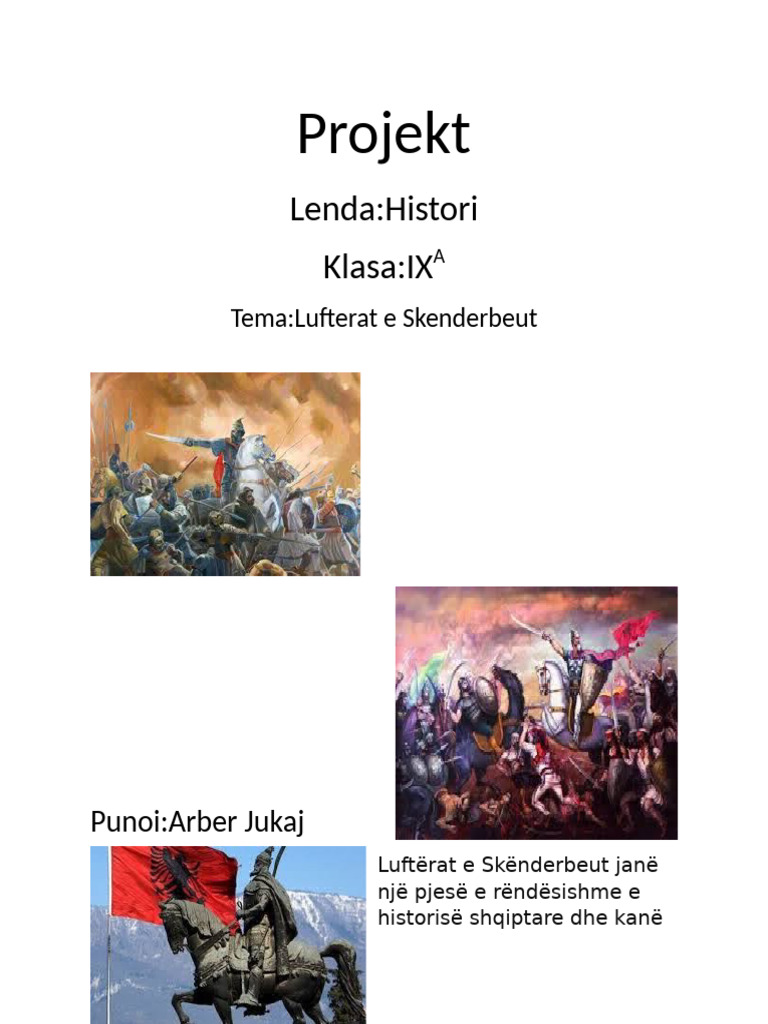 Projekt Histori Tremujori In3] | PDF