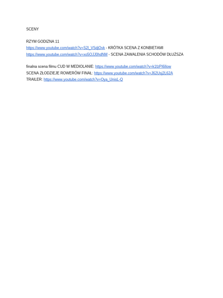 Jutro Bedzie Nasze Linki | PDF