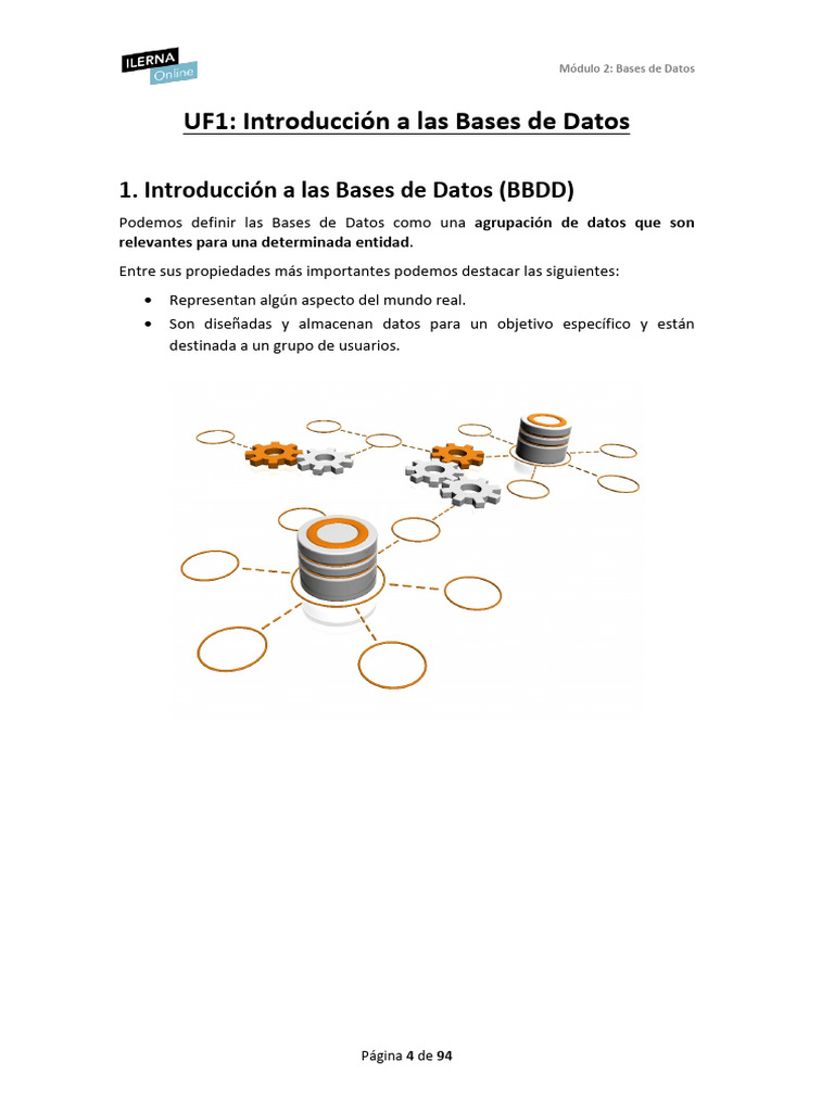 Introducción a las Bases de Datos | PDF | Bases de datos | Archivo de computadora