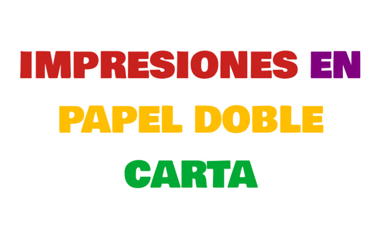 Doble Carta | PDF