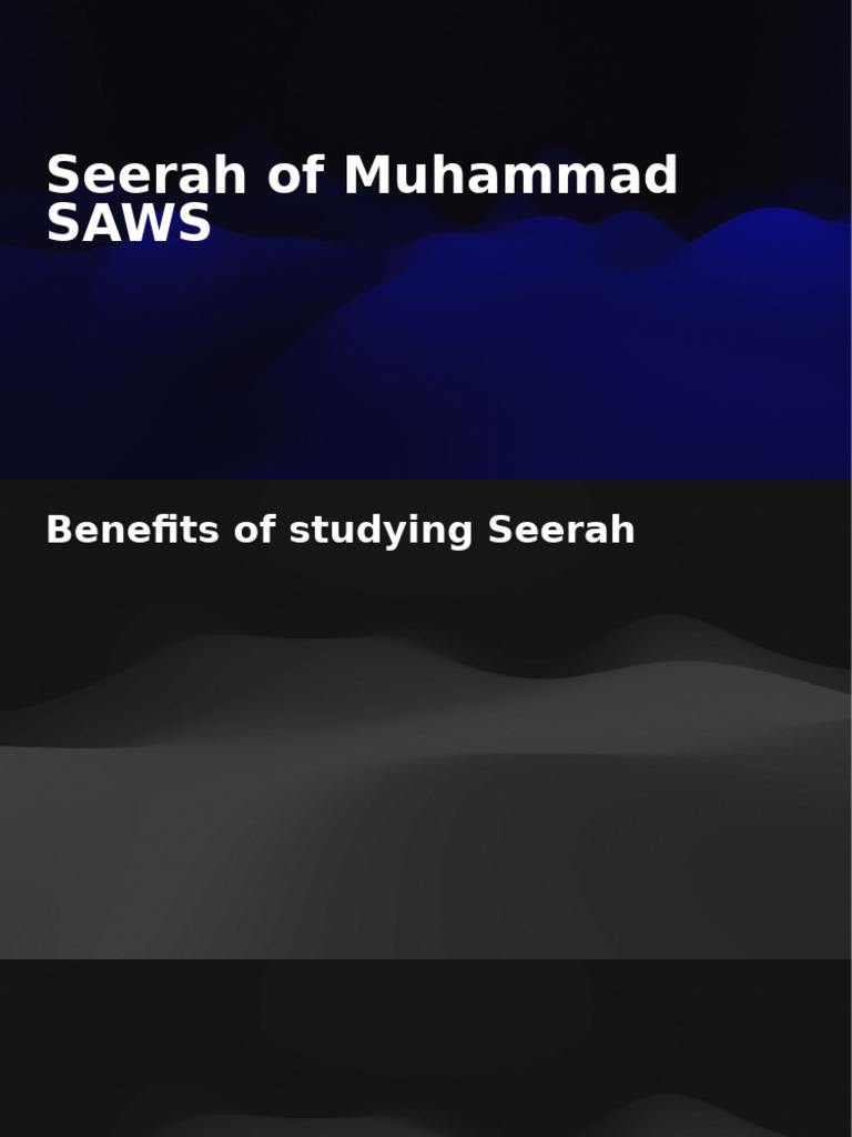 Seerah of Muhammad: Pre-Islamic Arabia Insights | PDF