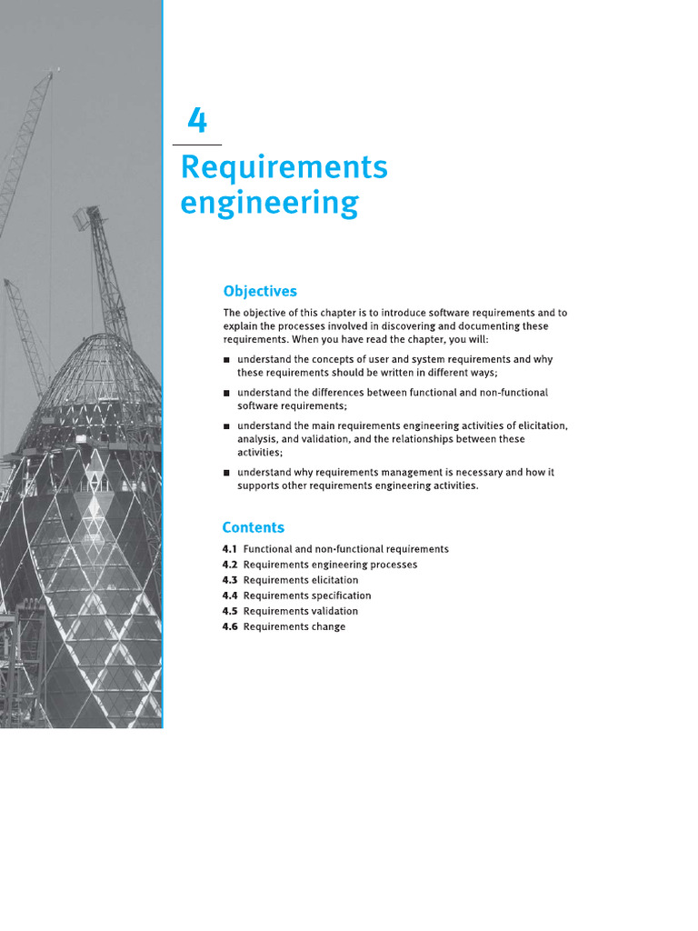 Ch4 Requirements Engineering | PDF