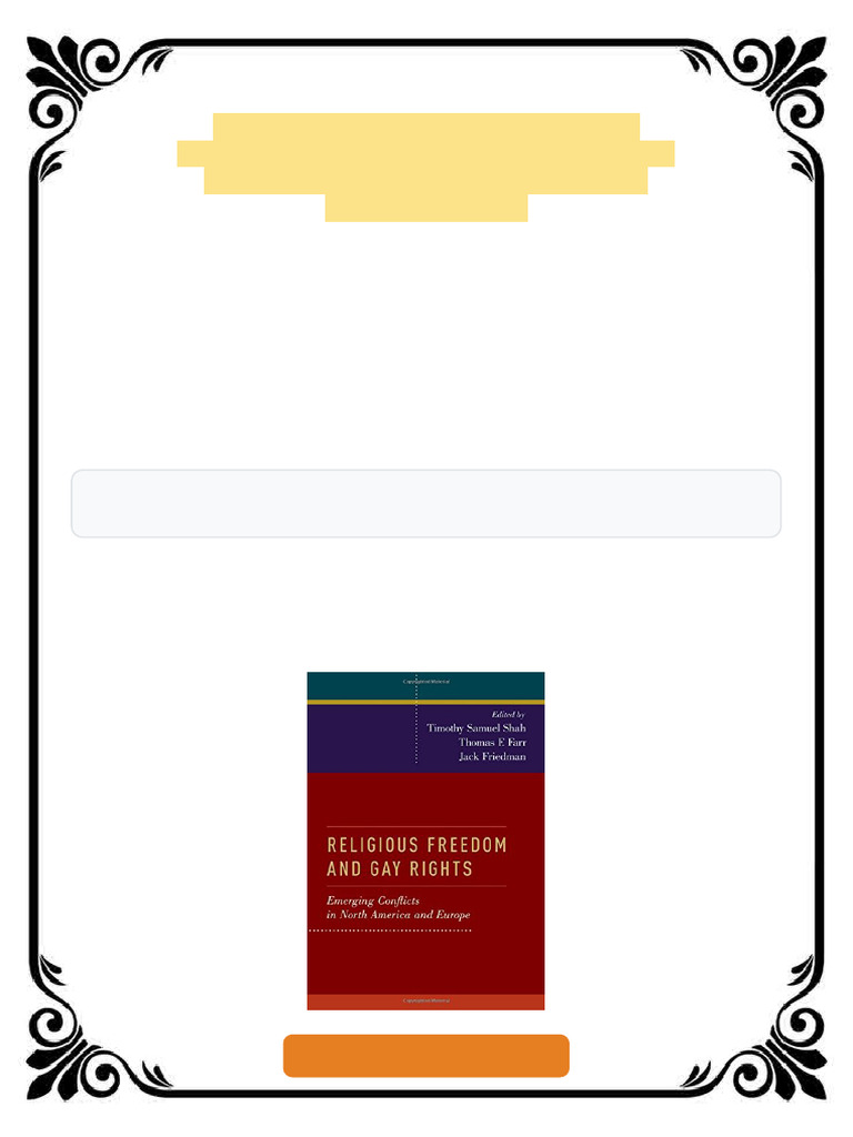 Religious freedom and gay rights : emerging conflicts in the United ...