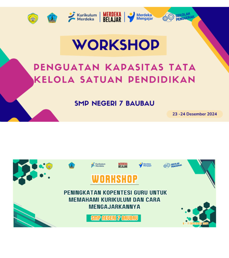 Contoh Baleho Kegiatan Sekolah | PDF
