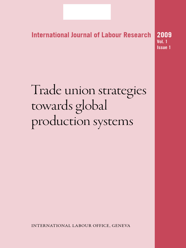 Trade Union Strategies in Global Production | PDF | Private Equity ...