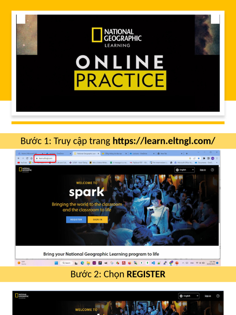 Huong Dan SV Dang Nhap SPARK | PDF