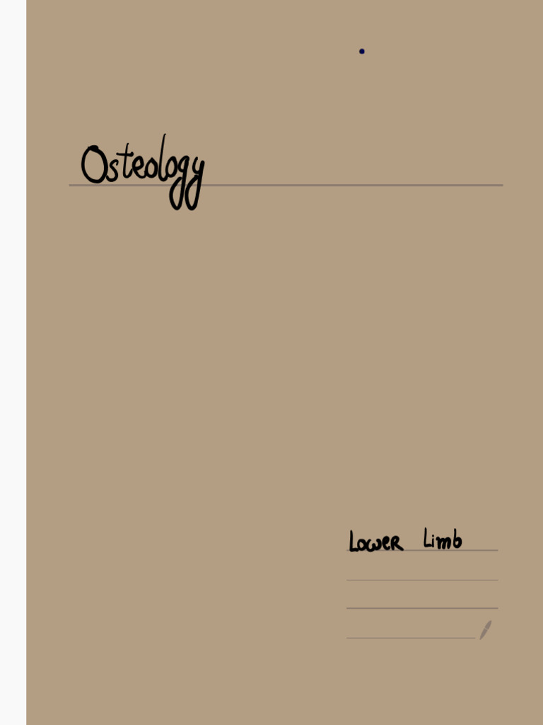 Osteology | PDF