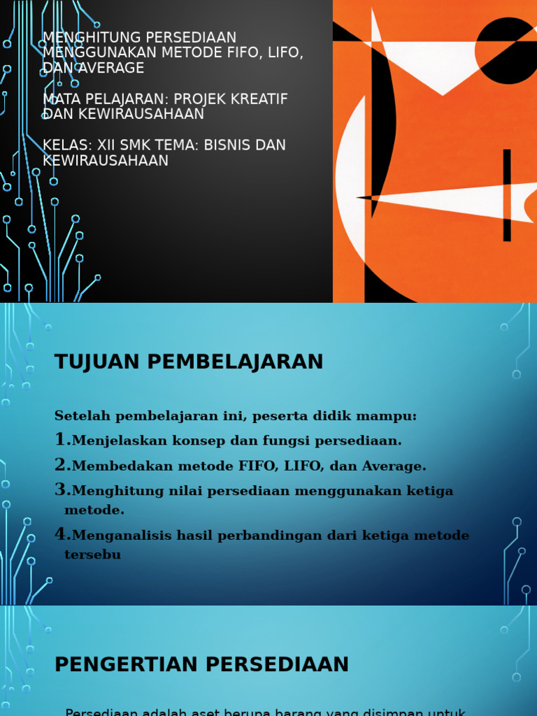 Menghitung Persediaan Menggunakan Metode FIFO, LIFO | PDF