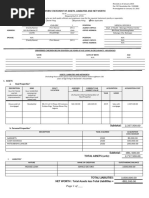 2025 SALN Form for Public Officials | PDF