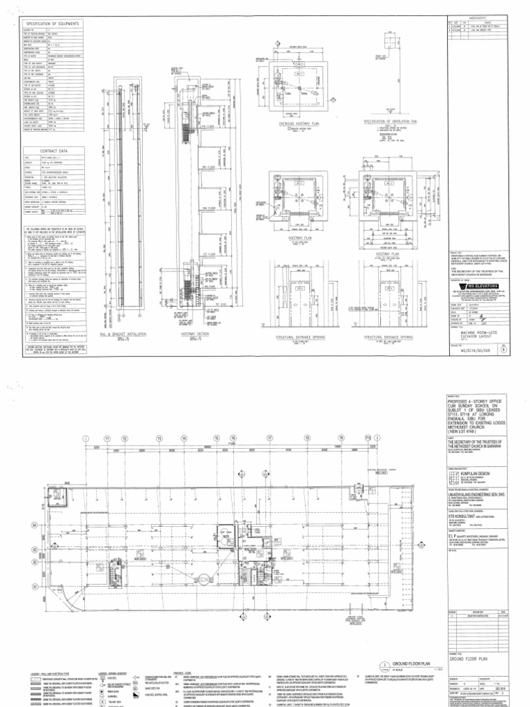 Lift Tutorial Drawings - HD | PDF