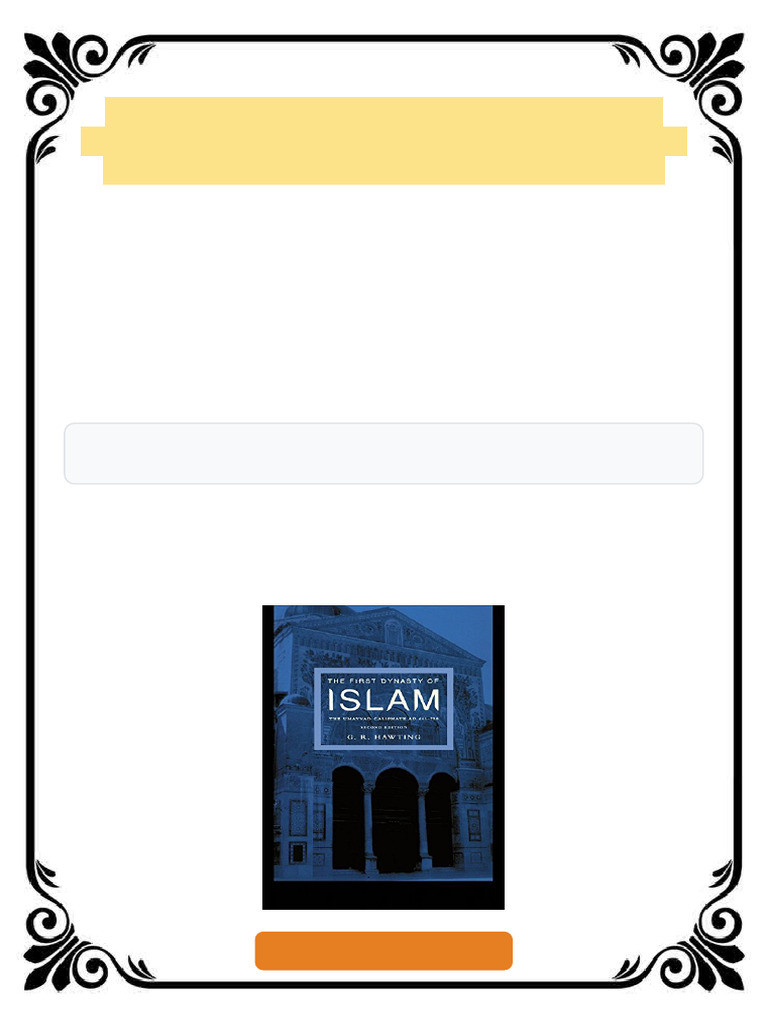 The First Dynasty of Islam The Umayyad Caliphate AD 661 750 2nd Edition ...