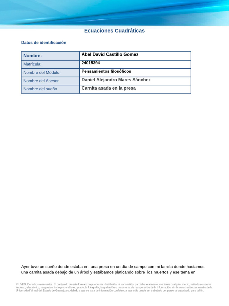 Castillo David EA1 PF | PDF