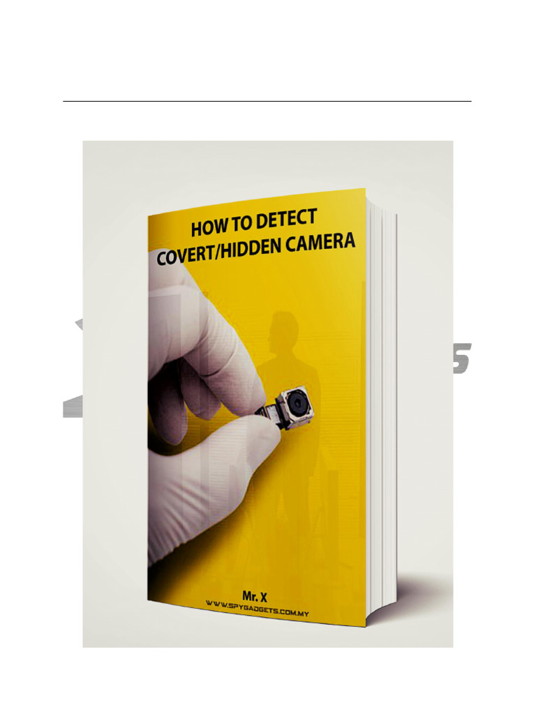 Detect Hidden Cameras Like a Pro | PDF | Infrared | Light