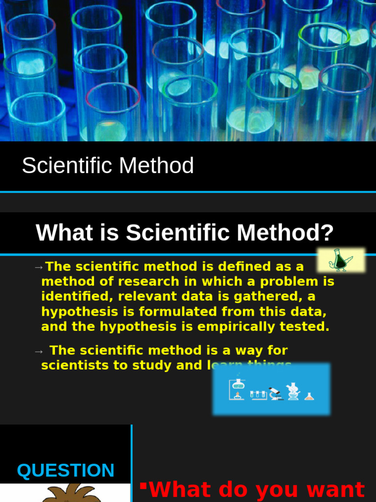 Scientific Method | PDF