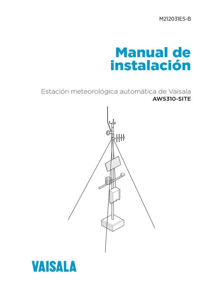 AWS310-SITE M212031ES-B-Installation Manual | PDF | Relámpago ...