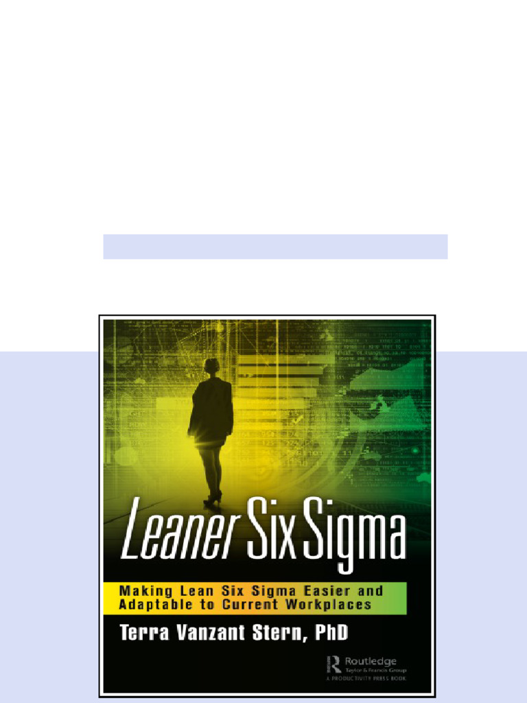 (Ebook) Leaner Six Sigma: Making Lean Six Sigma Easier and Adaptable To ...