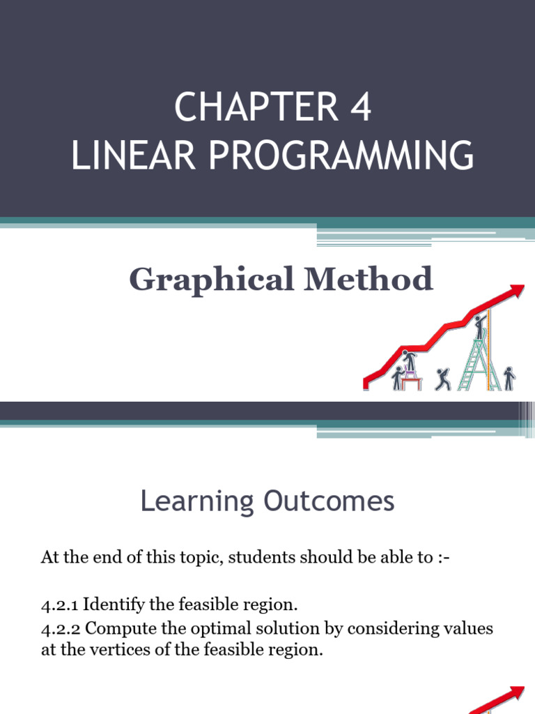 Linear Programming: Graphical Method Guide | PDF | Inequality ...