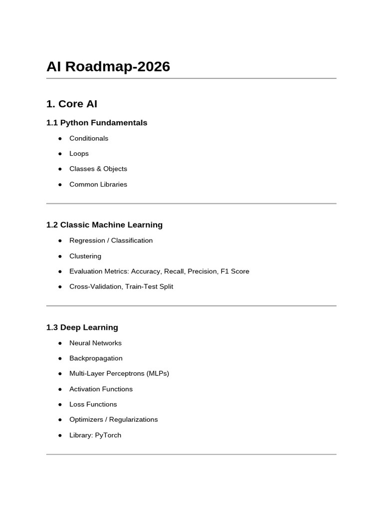 Ai Roadmap Pdf Artificial Intelligence Intelligence Ai Semantics